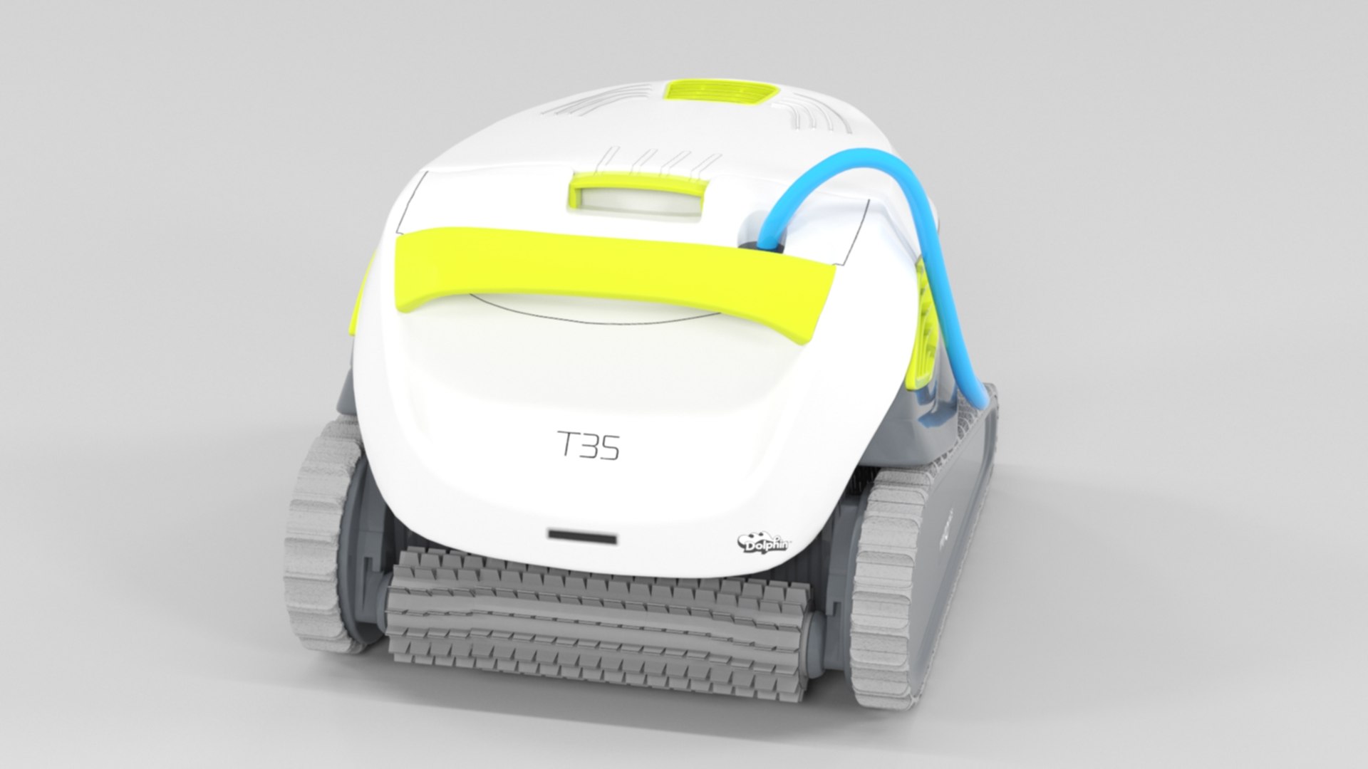 3D DOLPHIN Maytronics T35 With Swivel And Cart Model - TurboSquid 2241664