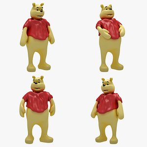 3D Pooh-Character Models | TurboSquid