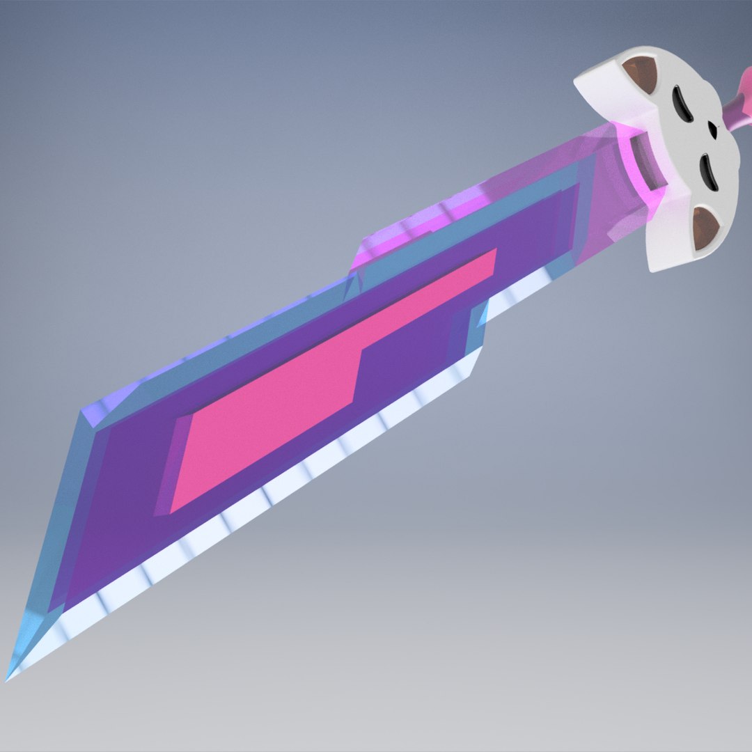 Free 3D Model Weapon Meowmere - TurboSquid 1193855