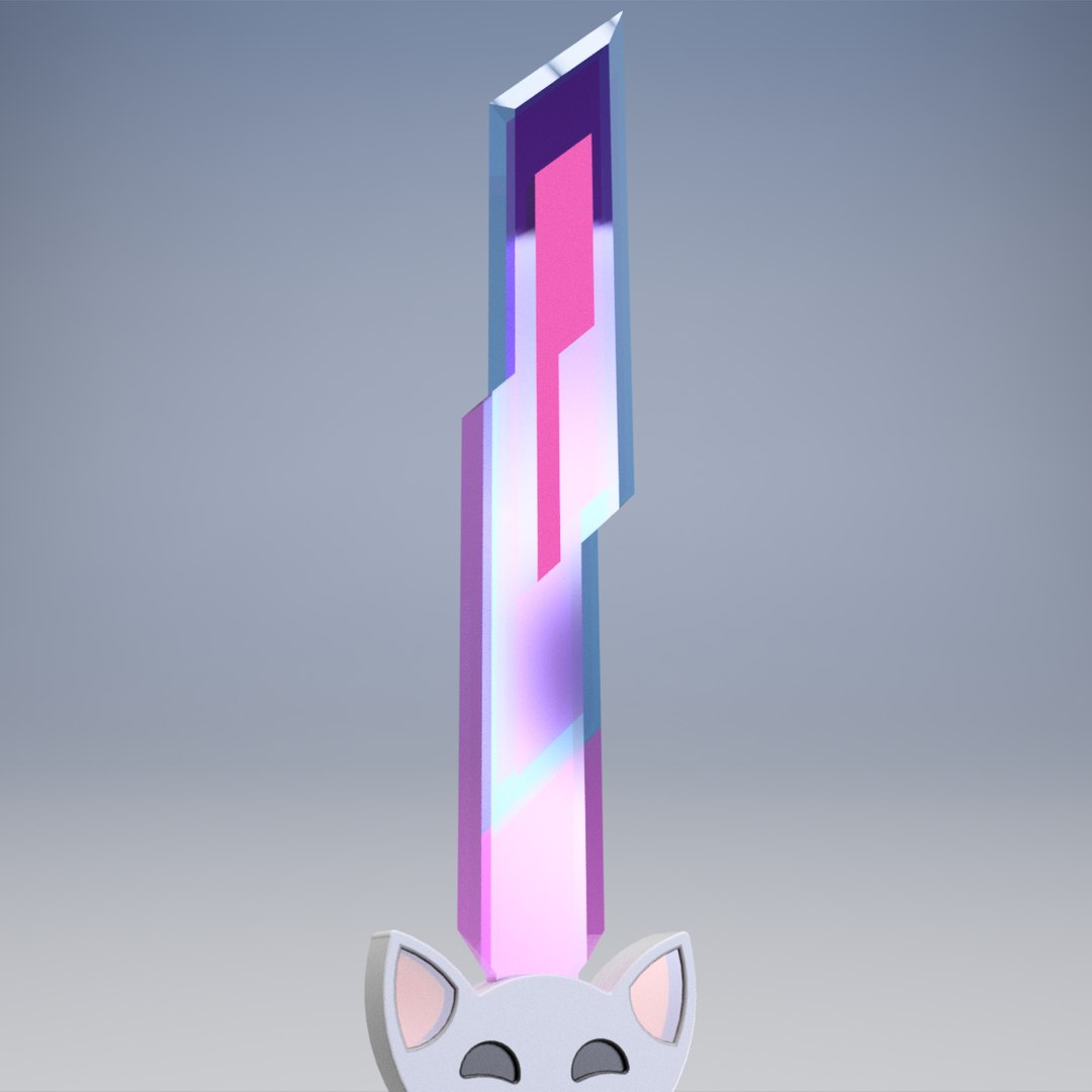 Free 3D Model Weapon Meowmere - TurboSquid 1193855