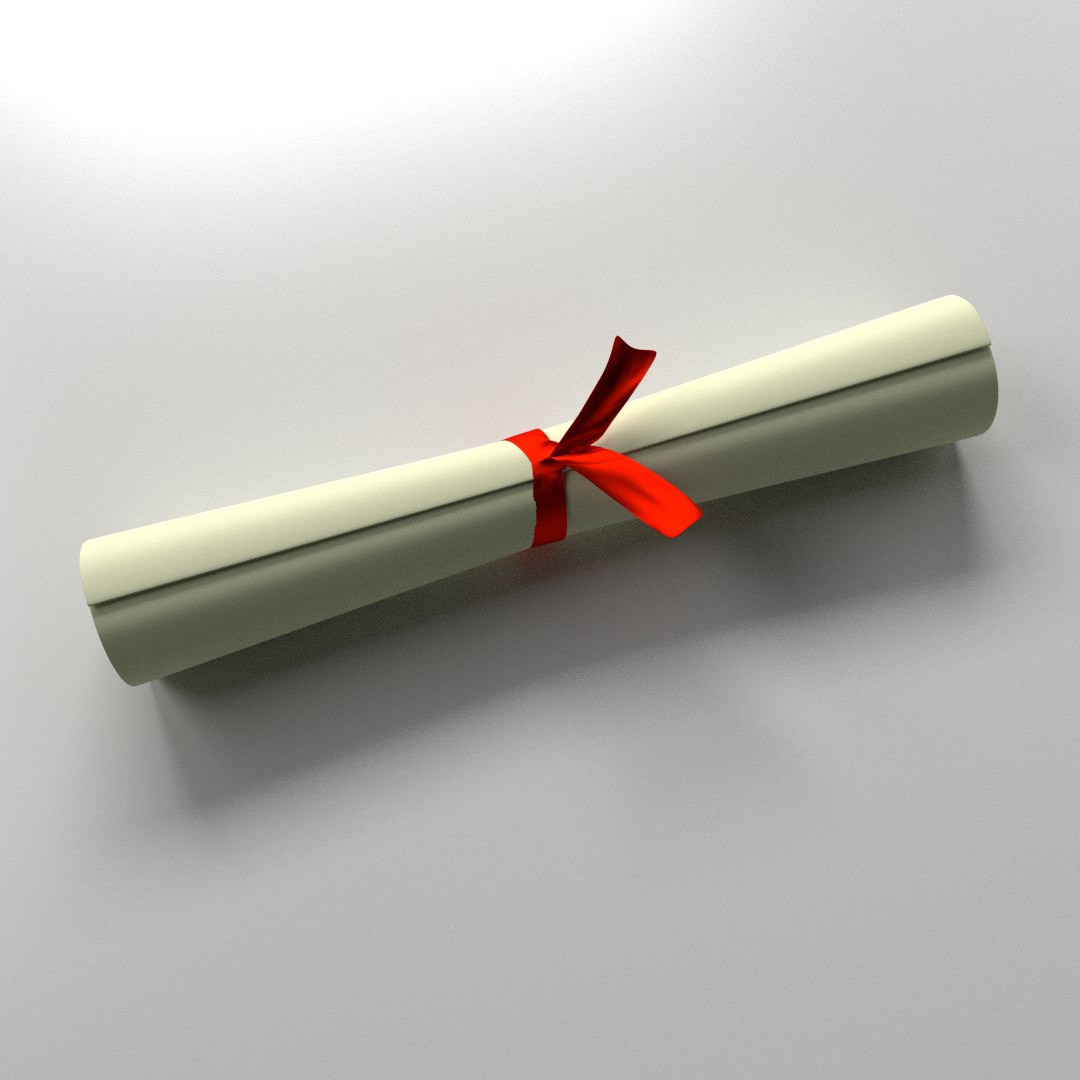 Scroll 3d Model