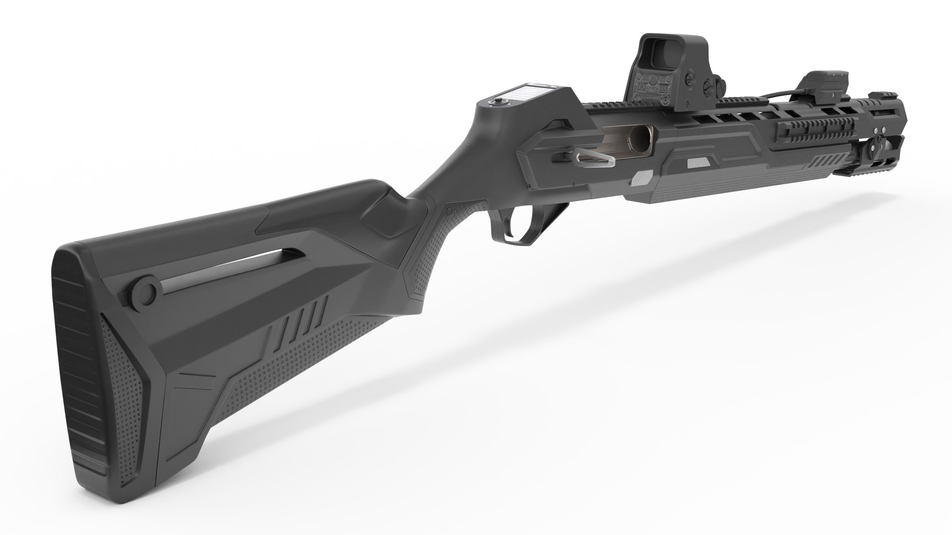 Kalashnikov Shotgun MP 155 Ultima Black 3D model - TurboSquid 2101940