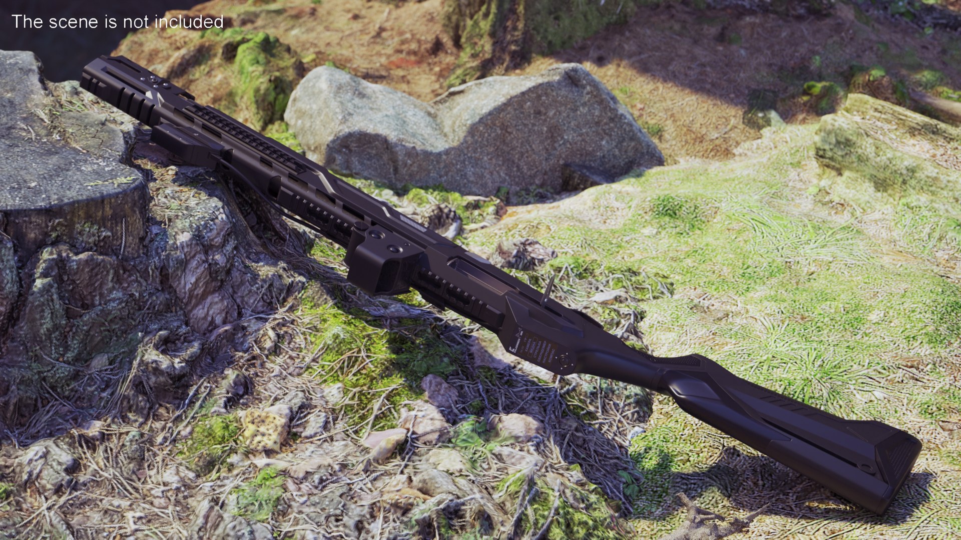 Kalashnikov Shotgun MP 155 Ultima Black 3D model - TurboSquid 2101940