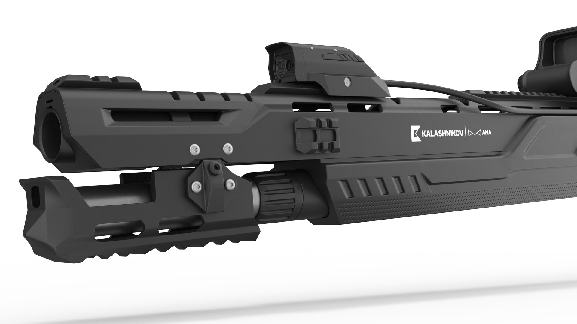 Kalashnikov Shotgun MP 155 Ultima Black 3D model - TurboSquid 2101940