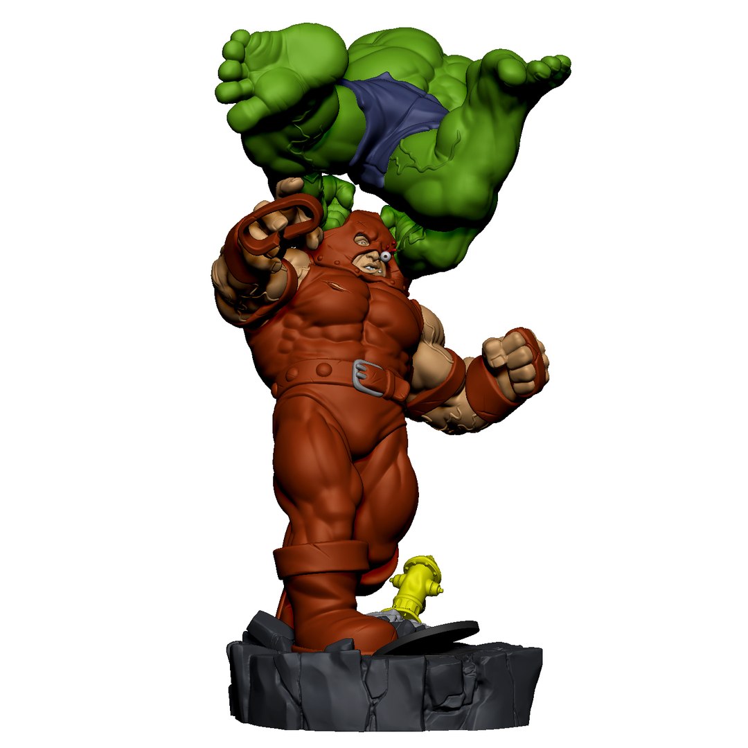 Hulk Juggernaut 3d Model