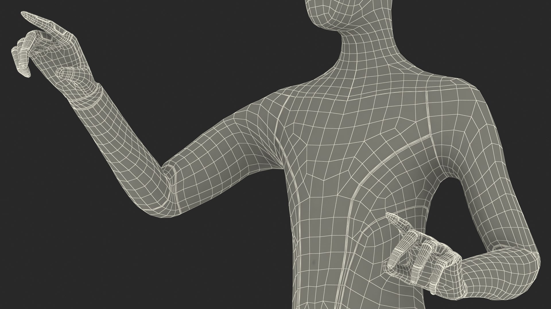 Tesla Bot Pointing Pose 3D model - TurboSquid 1807017
