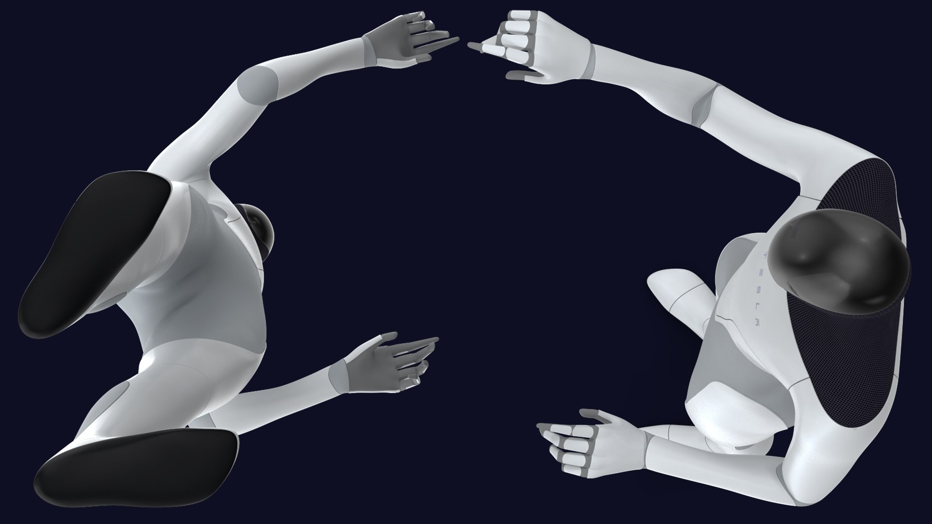 Tesla Bot Pointing Pose 3D model - TurboSquid 1807017