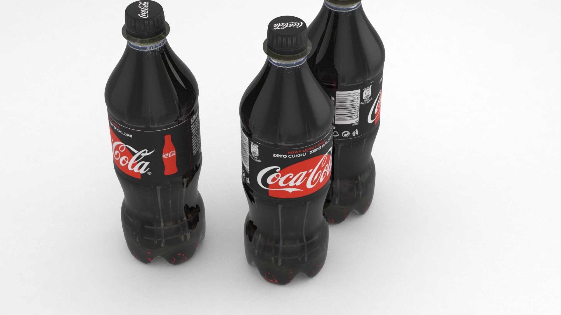 3D Beverage Bottle Cola - TurboSquid 1363262