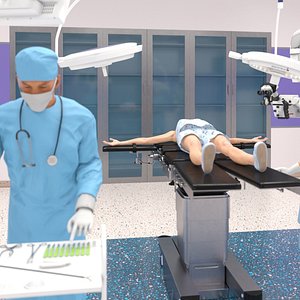 Download Free & Premium Operating Room 3D Models | TurboSquid