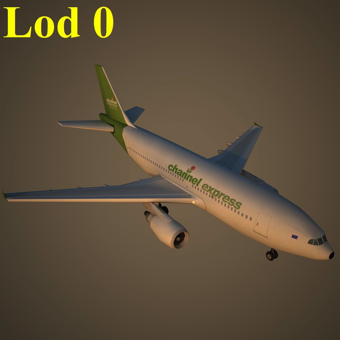 Airbus Exs 3d Max
