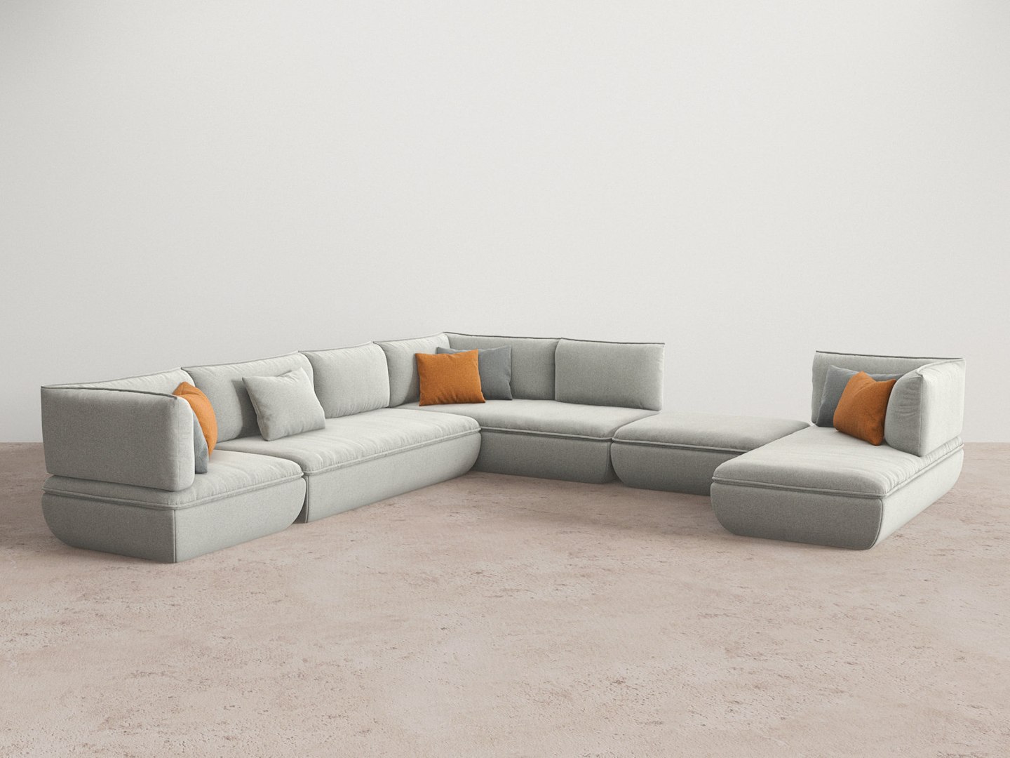 3D Mimic Modular Sofa Comp - TurboSquid 1308377