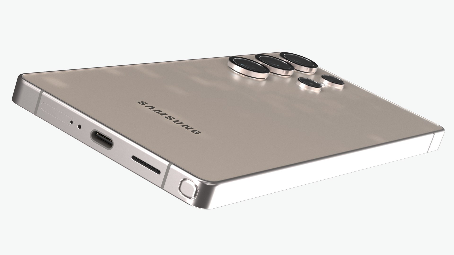3D Model Samsung Galaxy S25 Ultra Titanium Pink Gold - TurboSquid 2344420