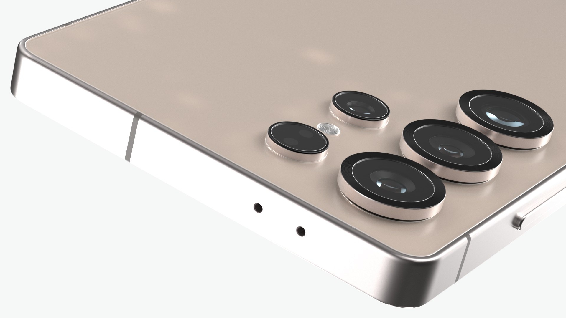 3D Model Samsung Galaxy S25 Ultra Titanium Pink Gold - TurboSquid 2344420