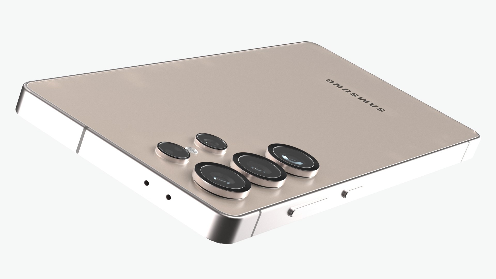 3D Model Samsung Galaxy S25 Ultra Titanium Pink Gold - TurboSquid 2344420