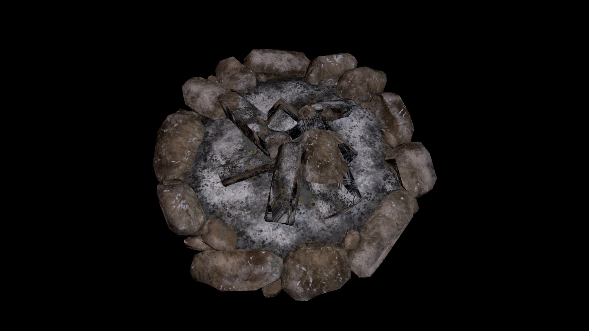 Campfire 3D Model - TurboSquid 1738793