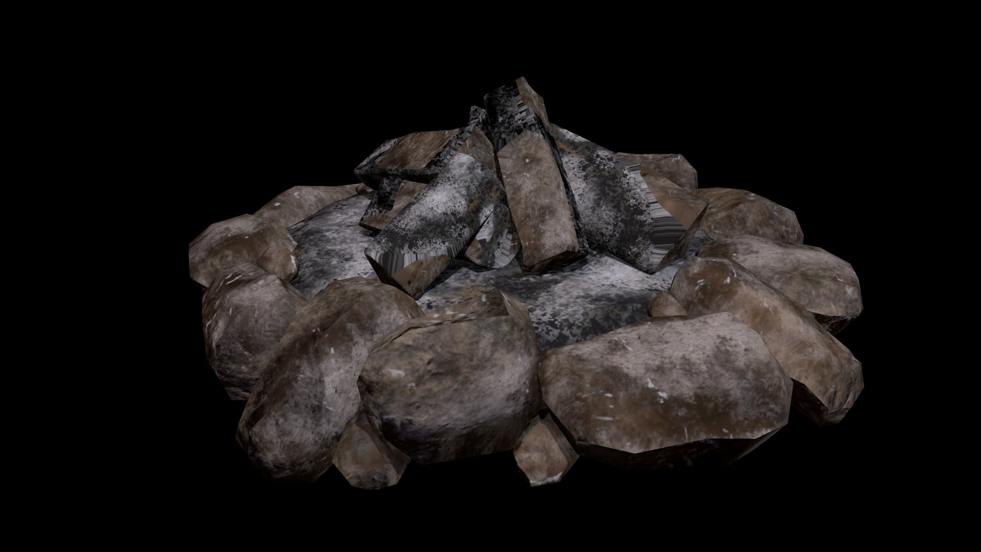 Campfire 3D Model - TurboSquid 1738793