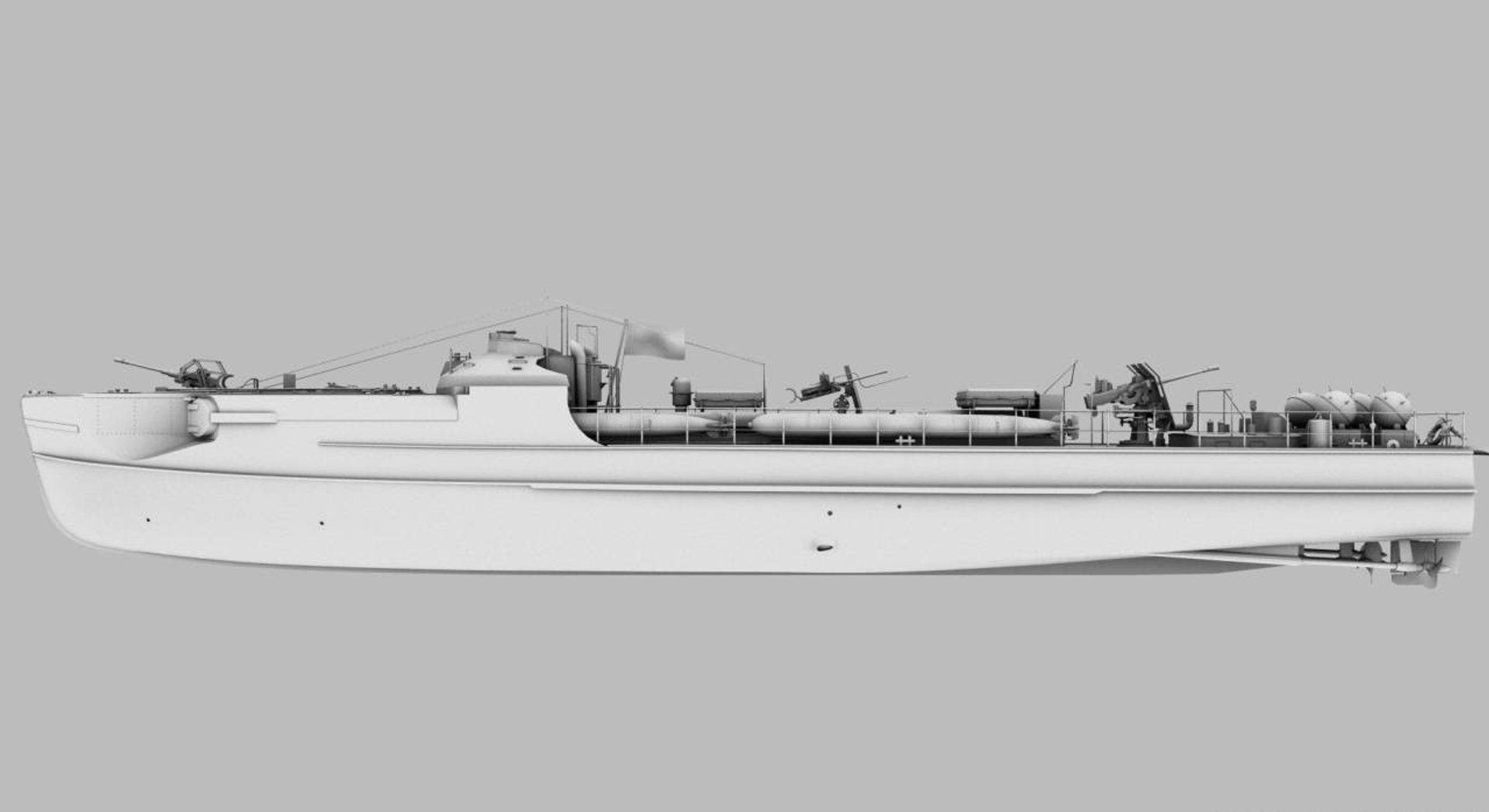 S100 Schnellboot Boat 3D Model - TurboSquid 1430589