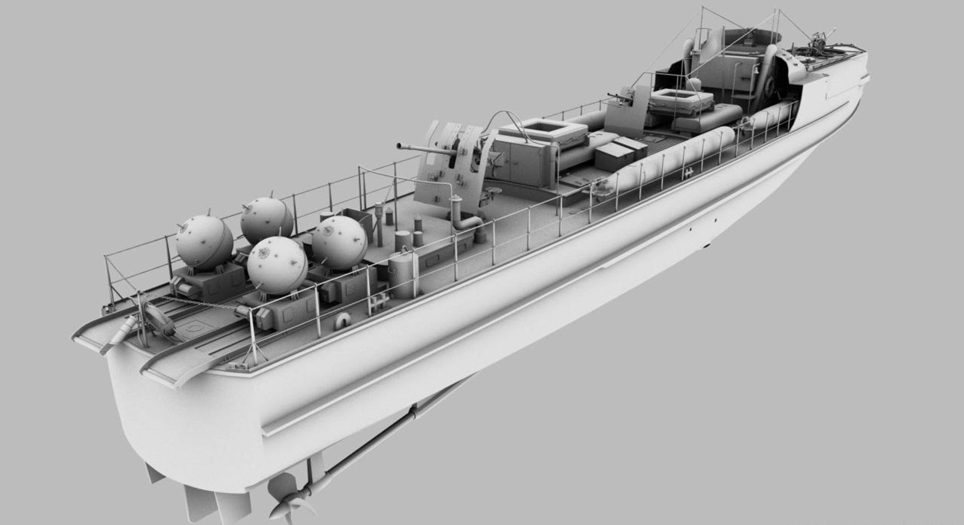 S100 Schnellboot Boat 3D Model - TurboSquid 1430589