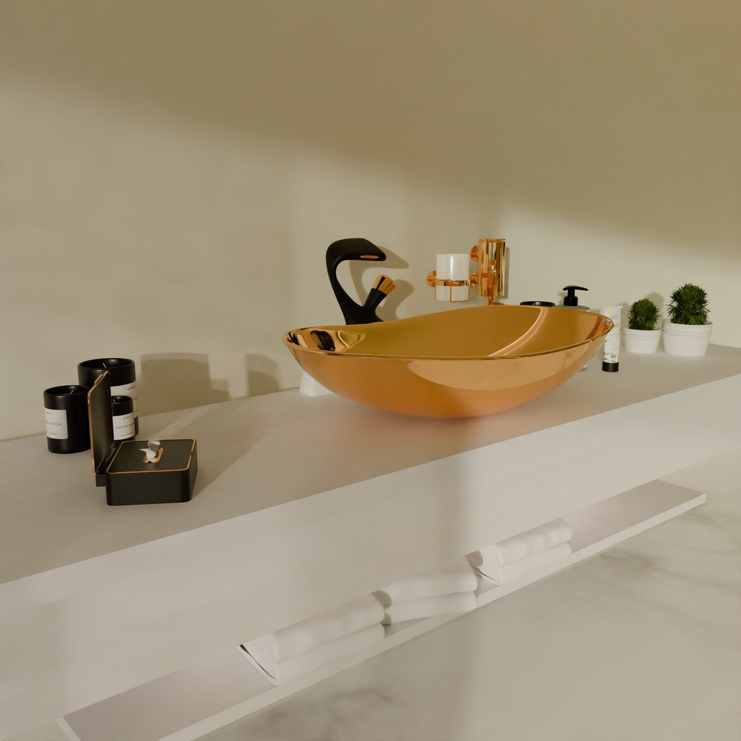 Wash Basin 3D Model - TurboSquid 2193905