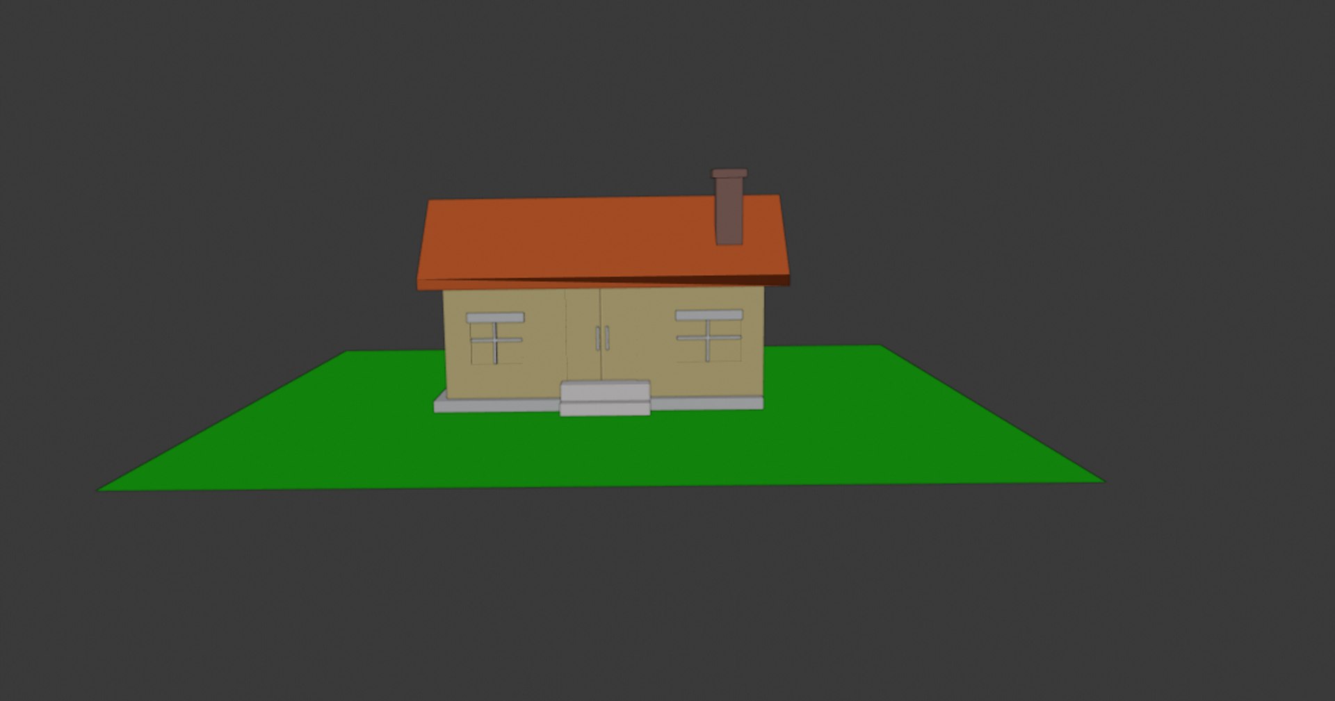 Simple House 3D Model - TurboSquid 1490149