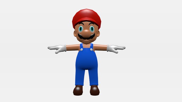 Free 3D Mario Models | TurboSquid