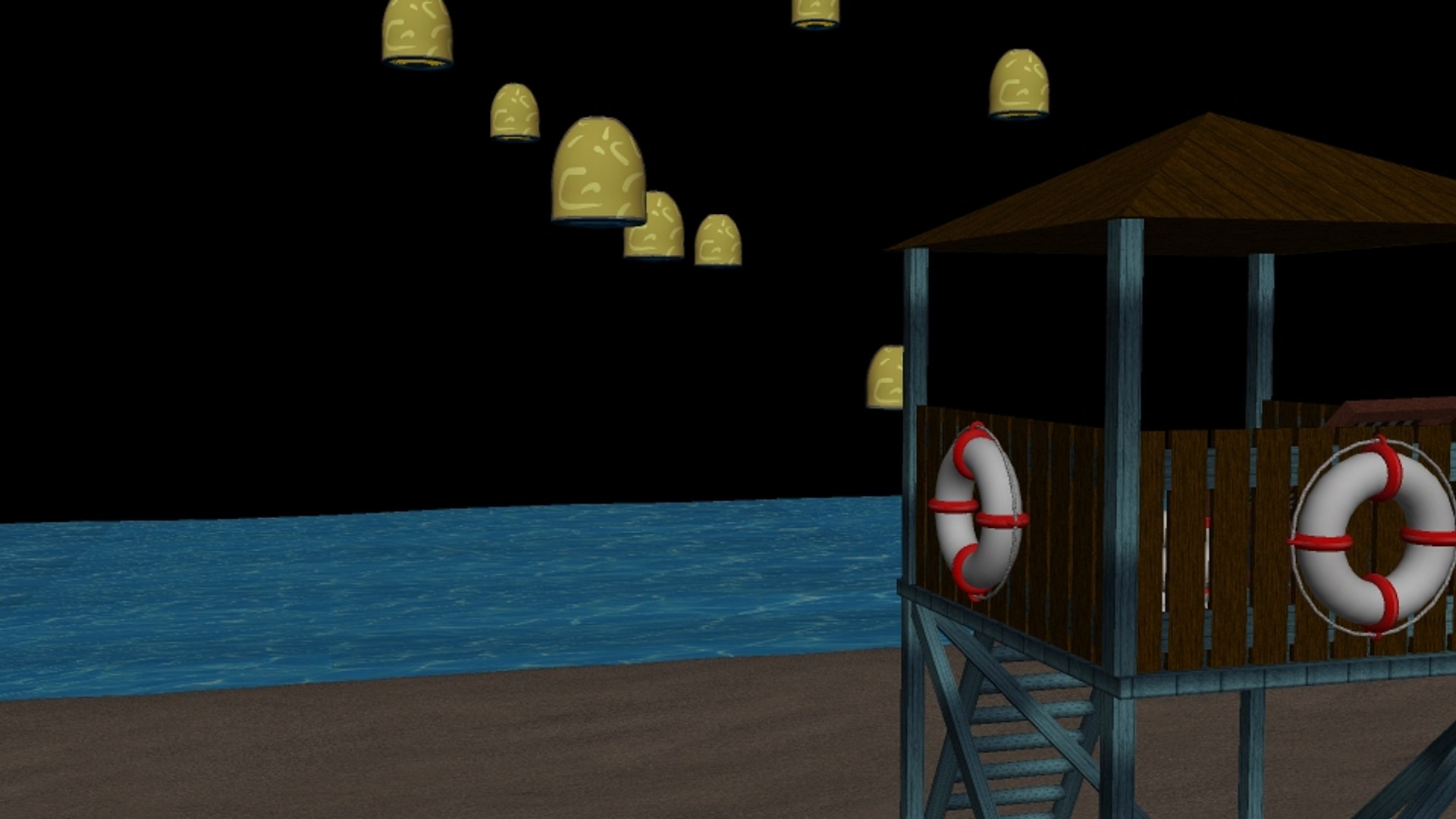 3d Model Beach Package