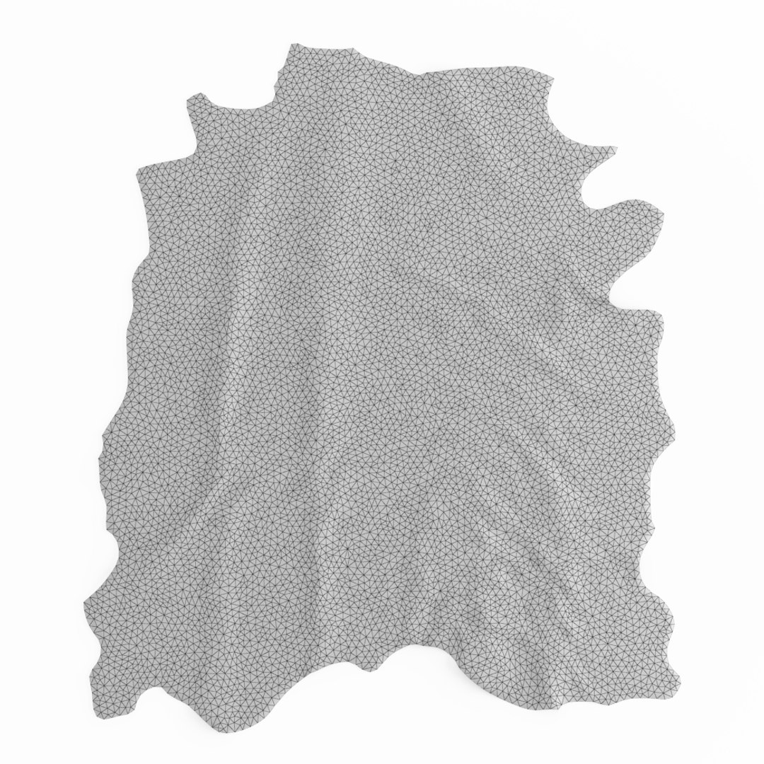 Wool green cow hide 3D model - TurboSquid 1564819