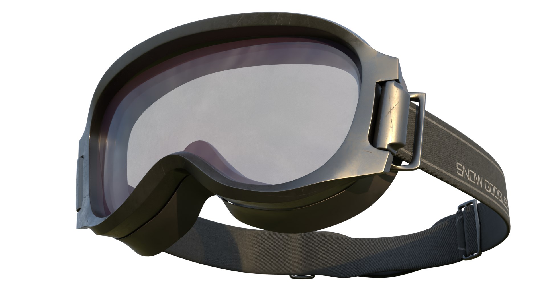 3D Snow Mask With 4k Pbr Texture - TurboSquid 2095366