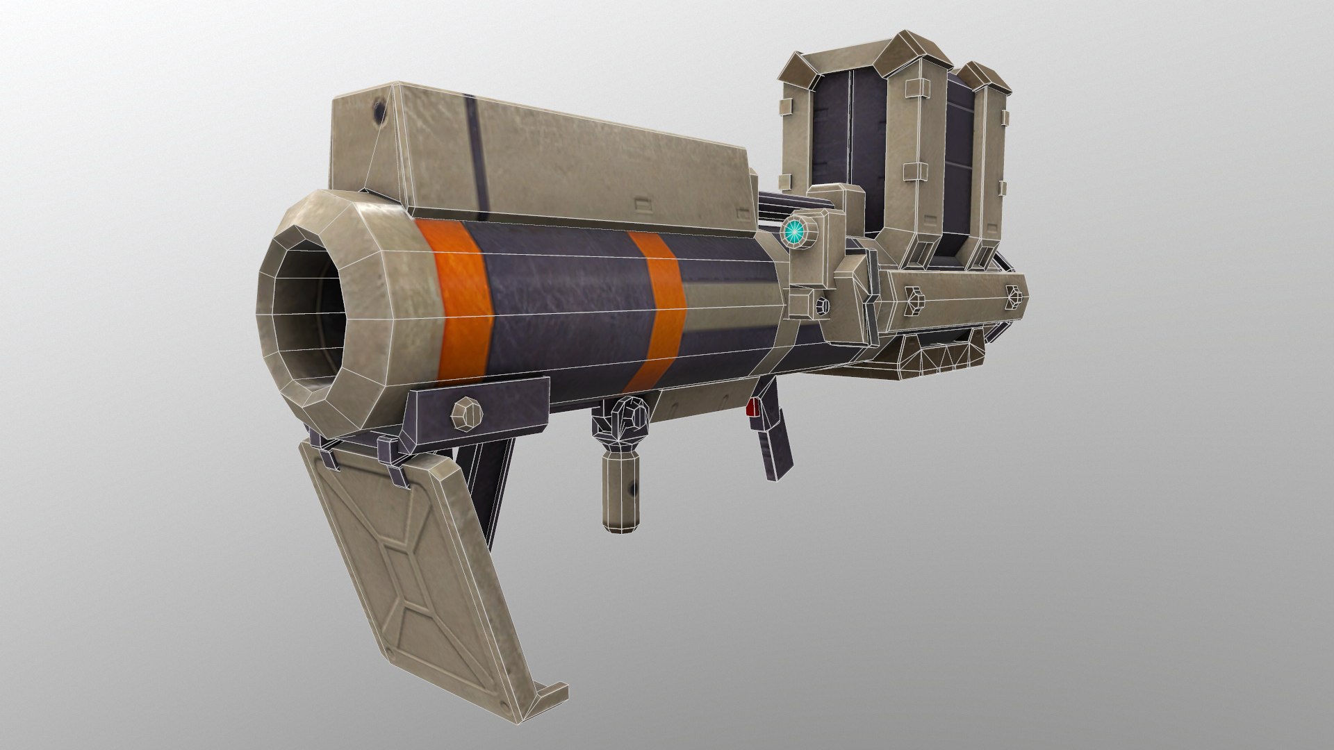 Rocket Launcher Level 3 Model - TurboSquid 2198228