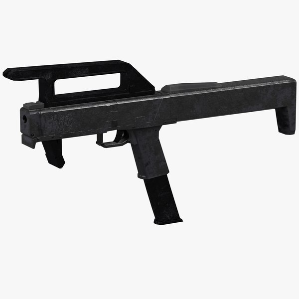 3D модель Magpul FMG-9 - TurboSquid 1641845