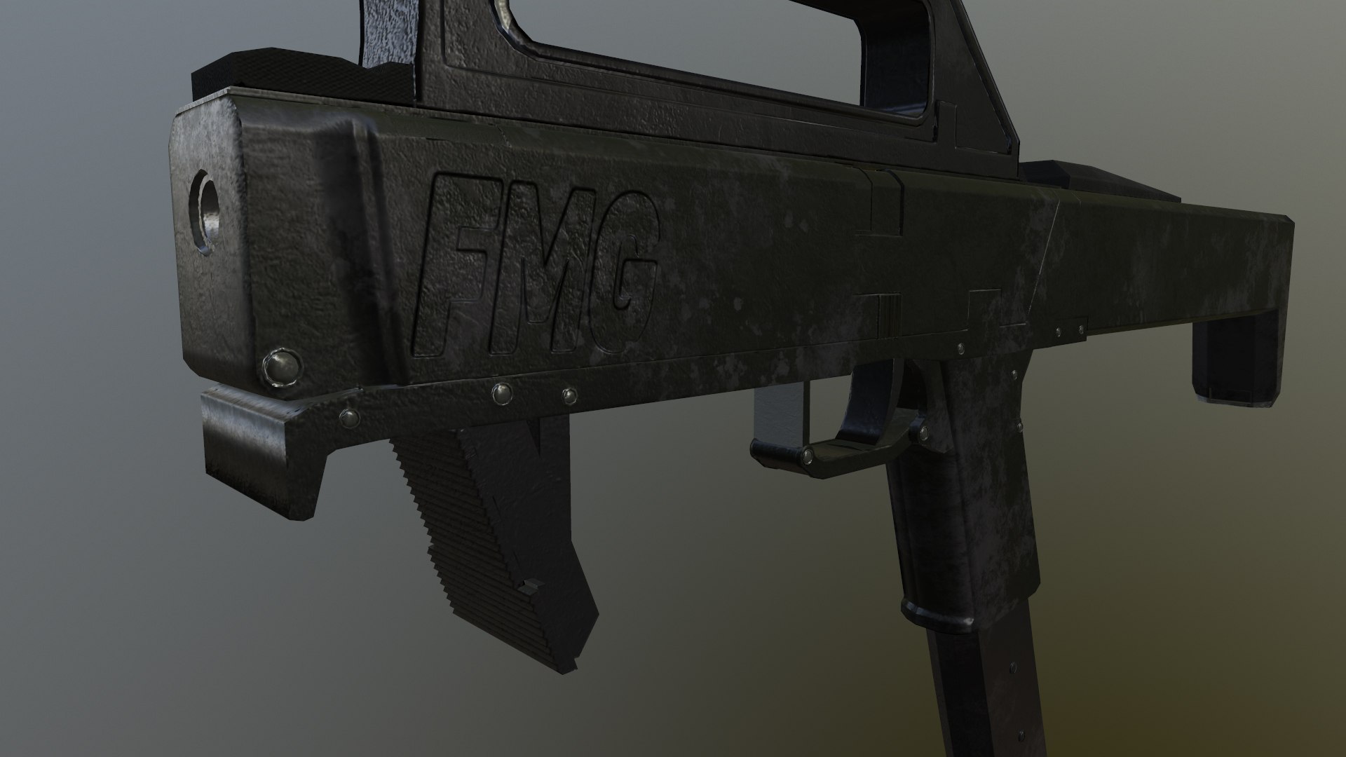 Fmg-9 3D Model - TurboSquid 1641845