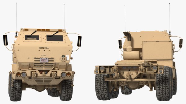 Medium Tactical Vehicle FMTV 5 Ton 6x6 Truck Chassis 3D model ...