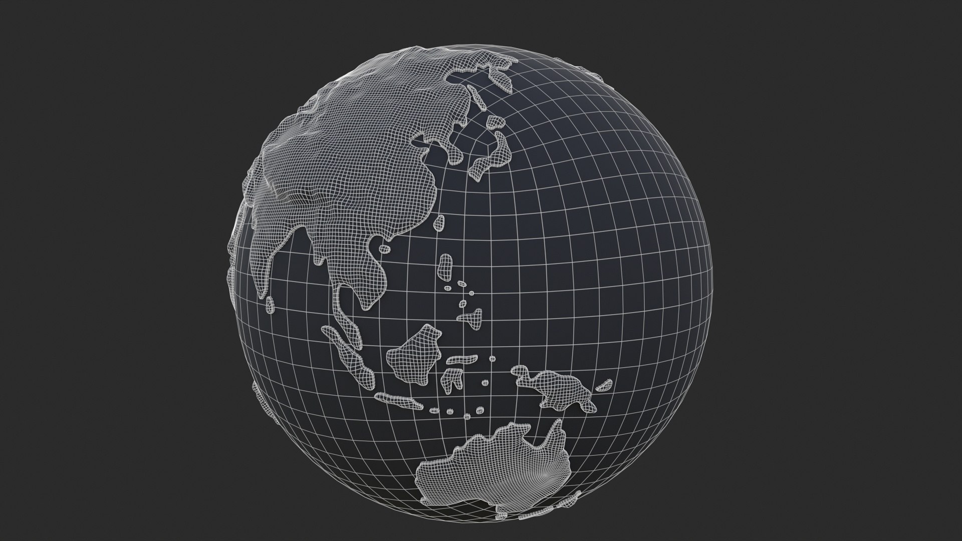 3D Cartoon Earth With Topography - TurboSquid 2291352