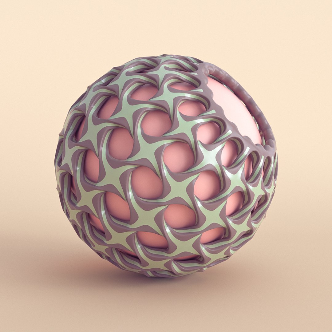 3D Abstract Ball Model - TurboSquid 1766077