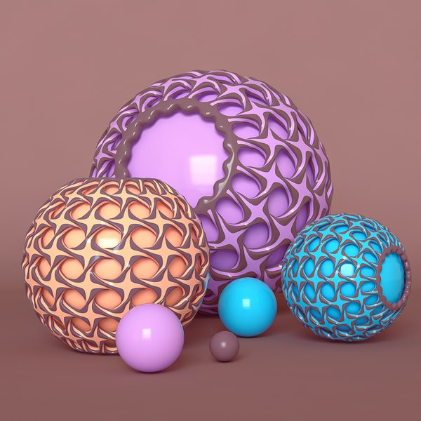 3D abstract ball model - TurboSquid 1766077