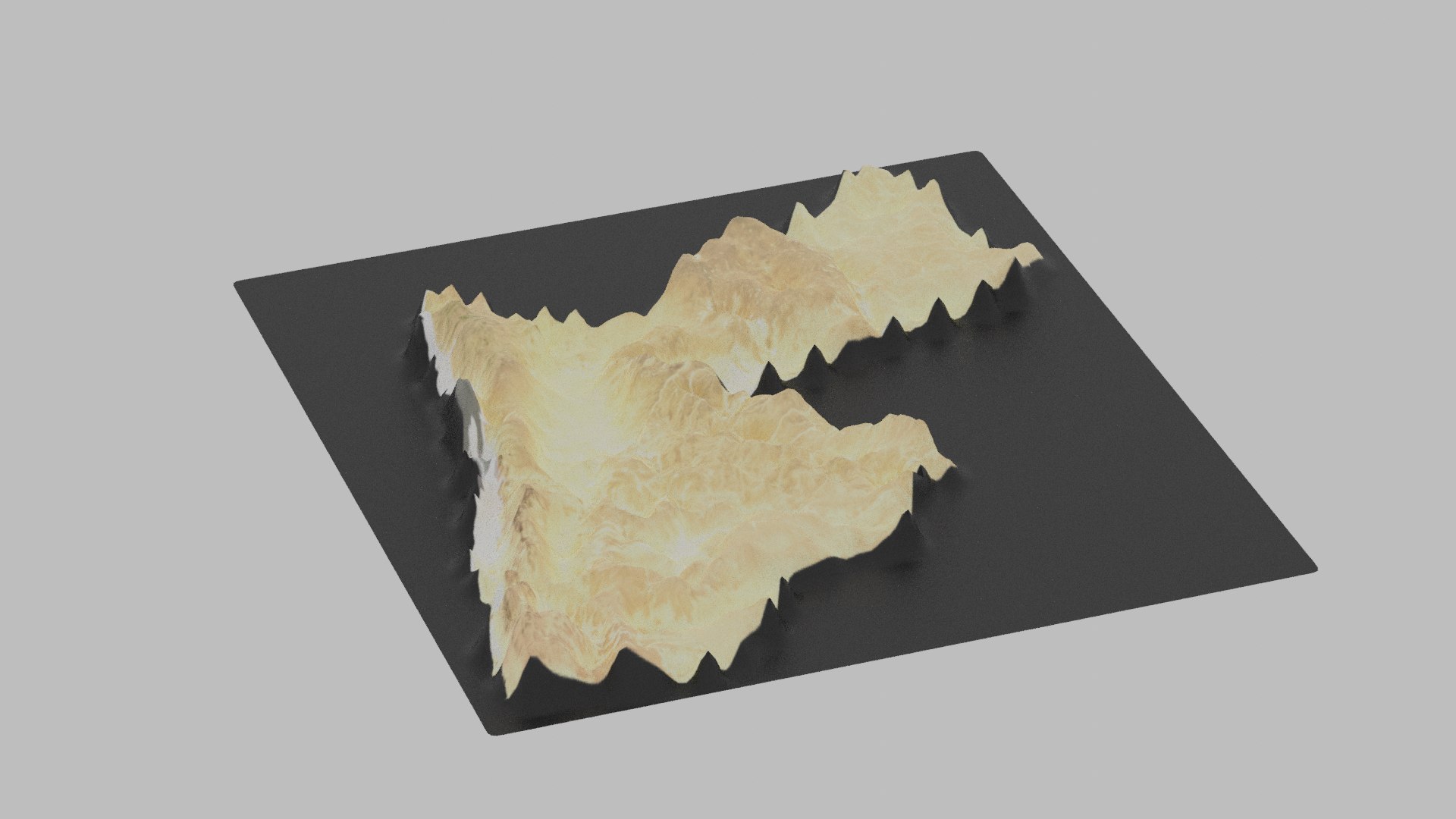 3D Jordan Map Country Model - TurboSquid 2076219