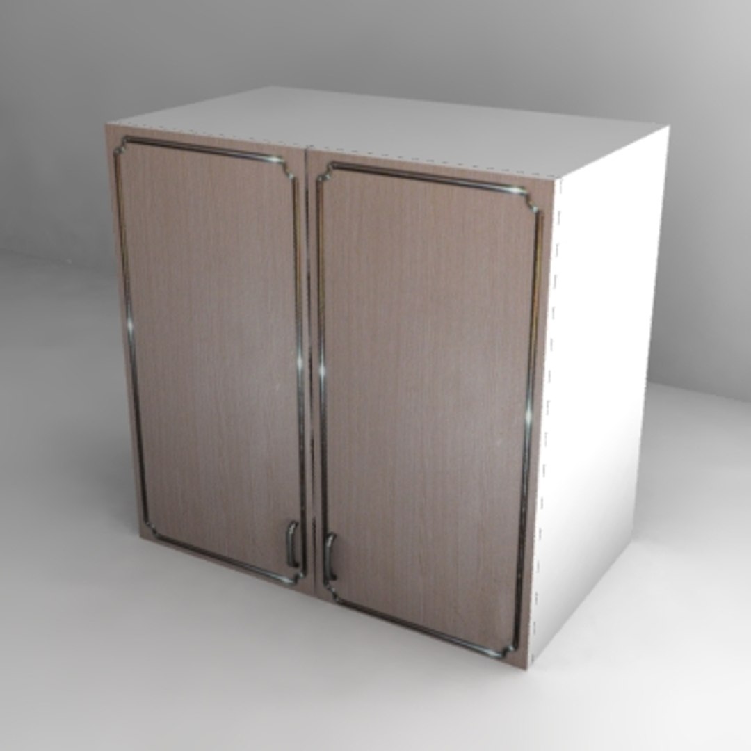 Kitchen Cupboards 3d Obj