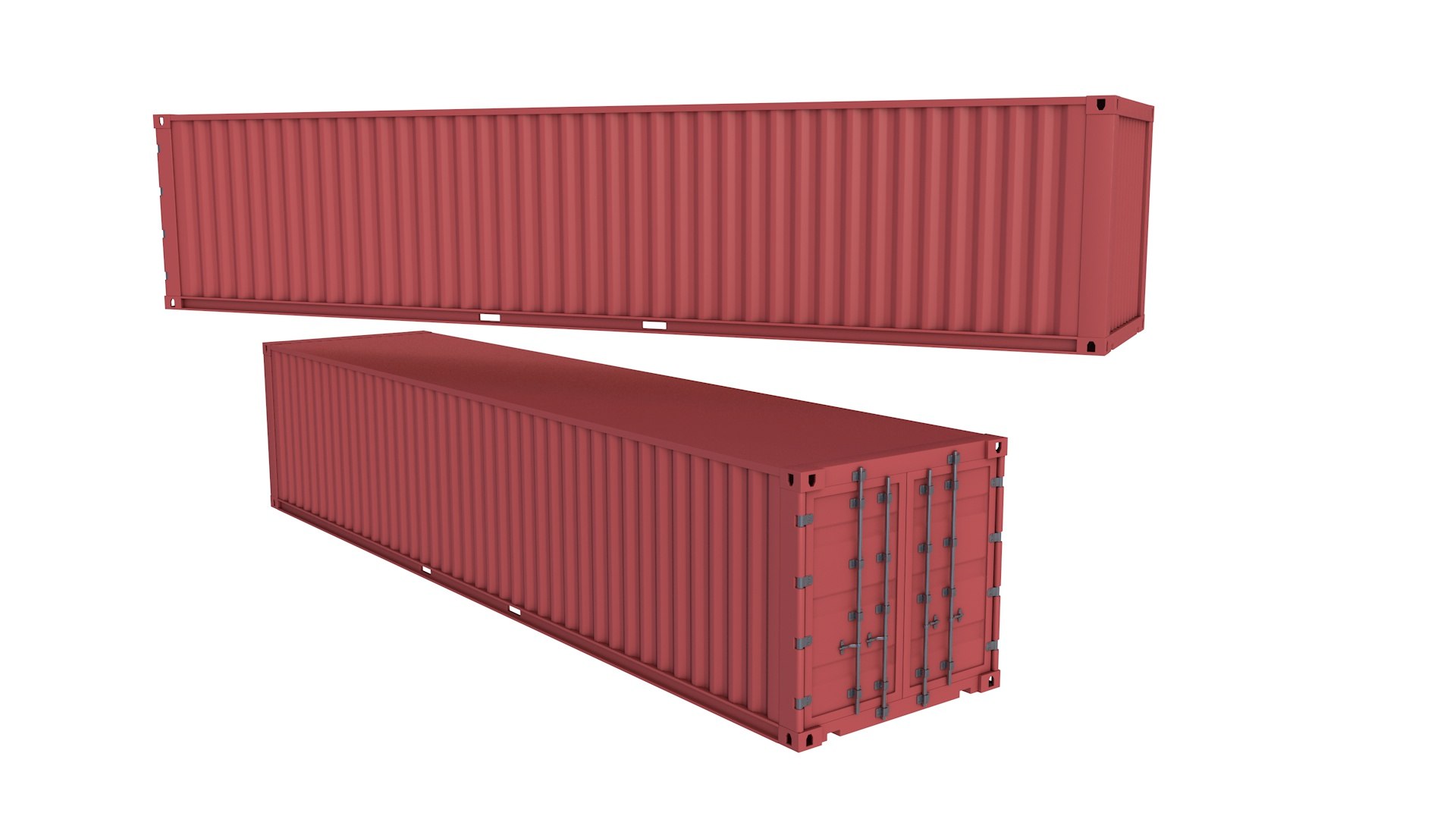 Shipping Container 3D Model - TurboSquid 1931924