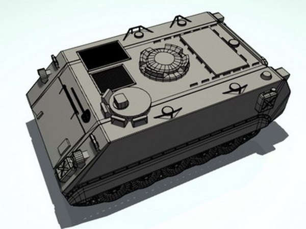 m113 tank 3d model