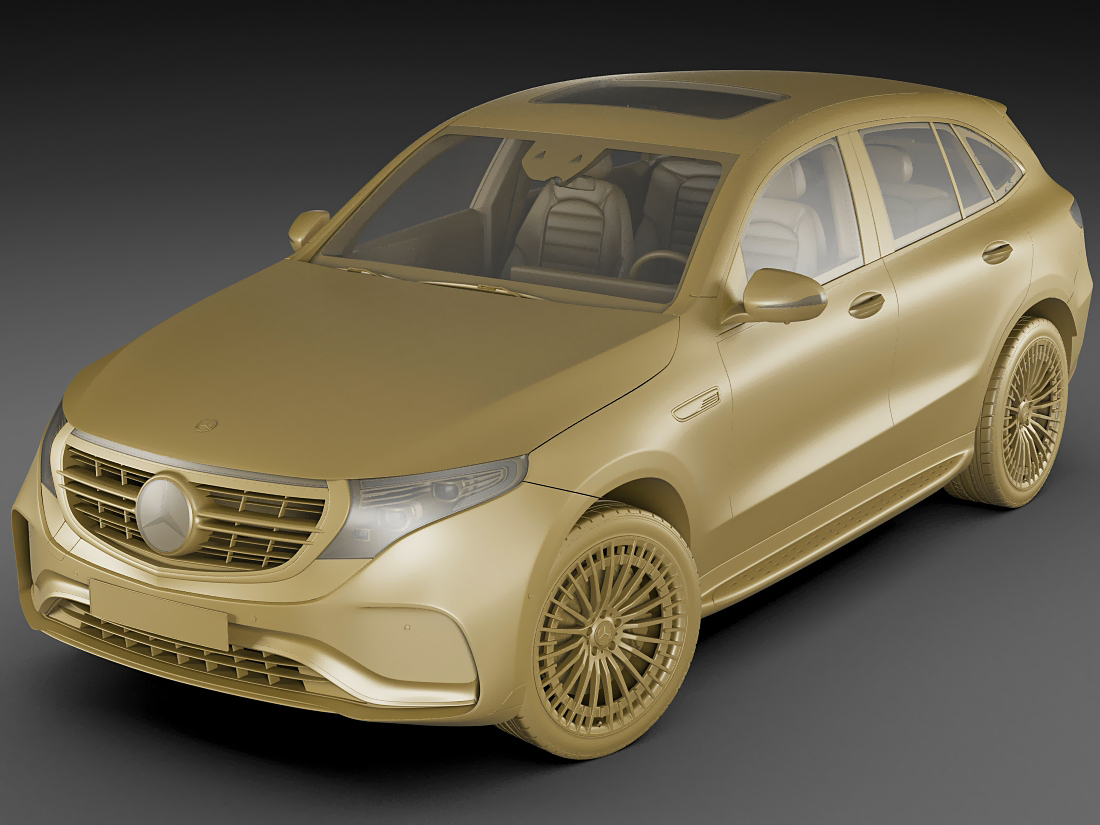 3D model mercedes eqc eq - TurboSquid 1332593