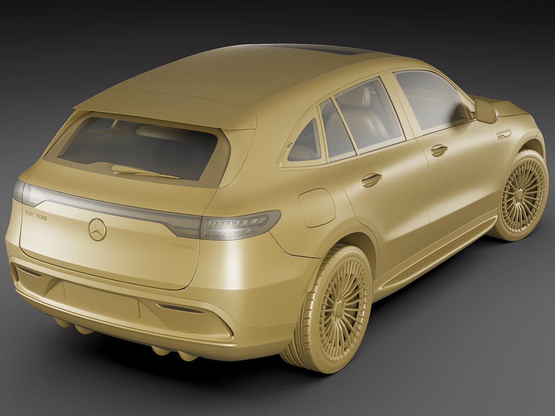 3D model mercedes eqc eq - TurboSquid 1332593