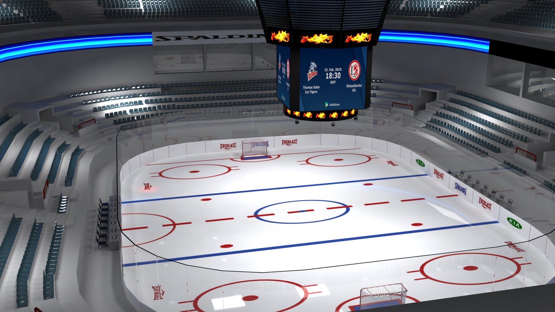 3D Model Ice Hockey Stadium - TurboSquid 1588097