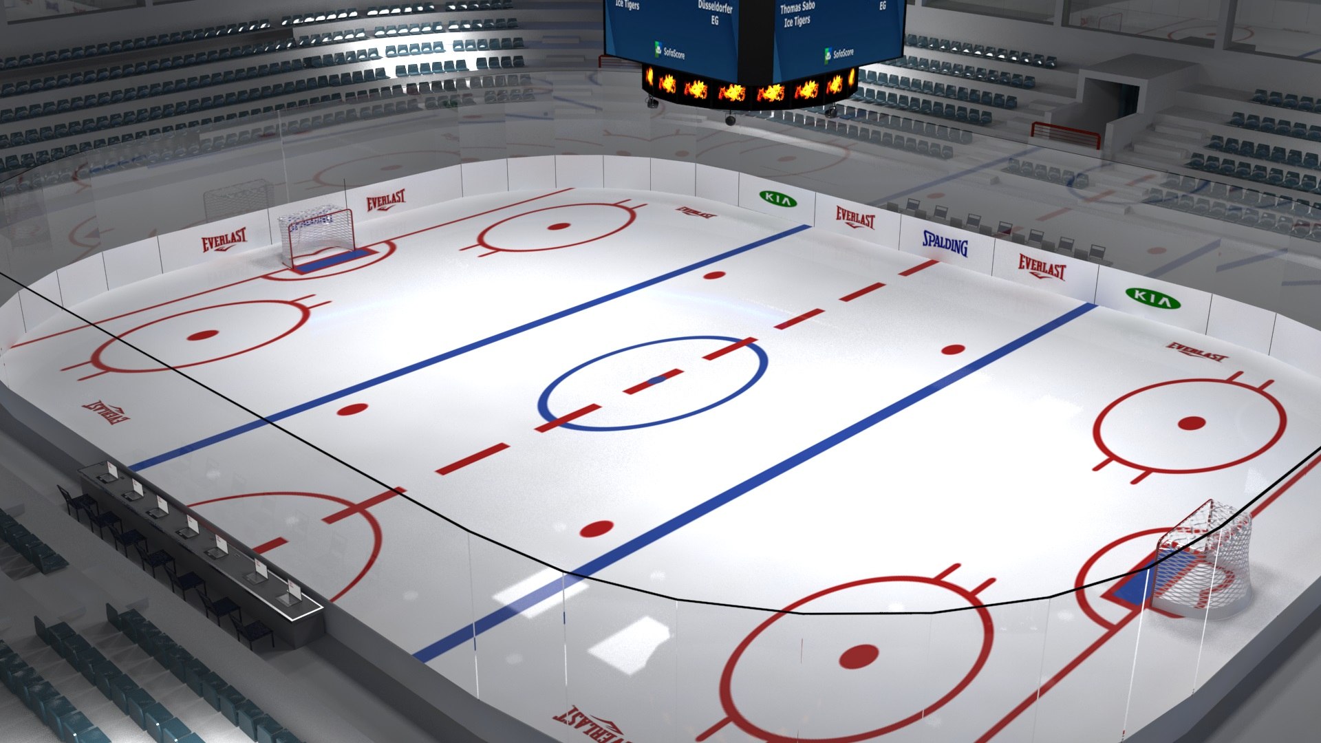 3D Model Ice Hockey Stadium - TurboSquid 1588097