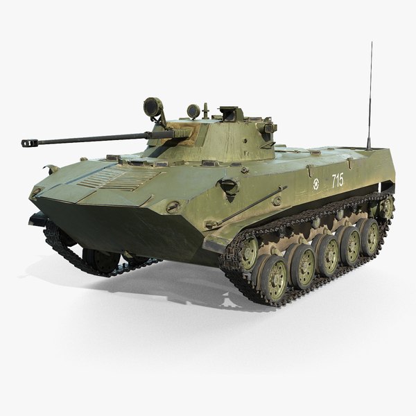 BMD-2 LOD3 Low-poly 3D - TurboSquid 1823468
