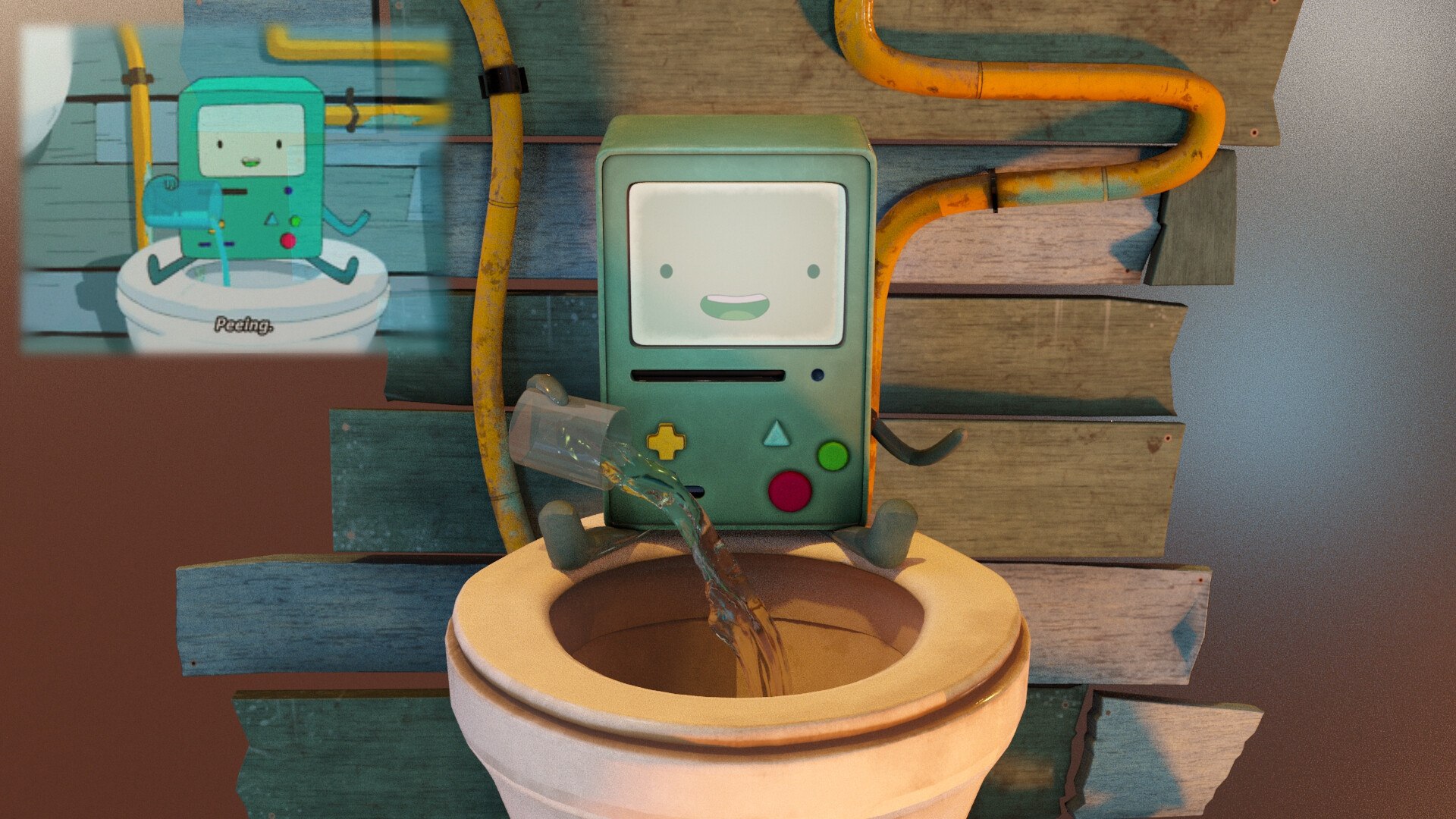 BMO - Adventure Time 3D - TurboSquid 2324691
