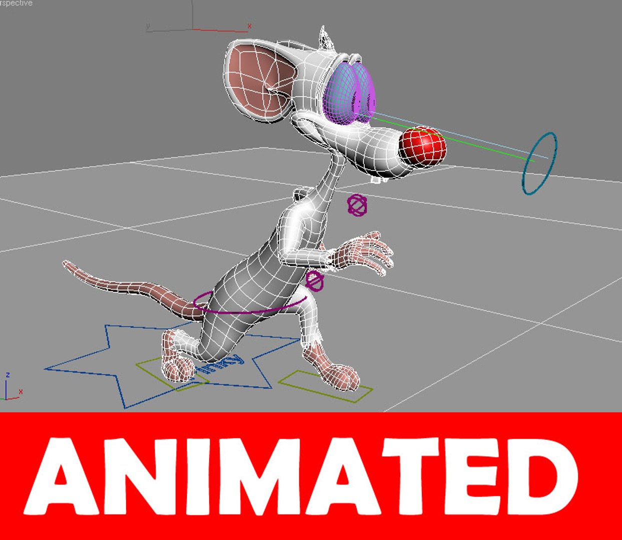 Mouse Pinky 3d X