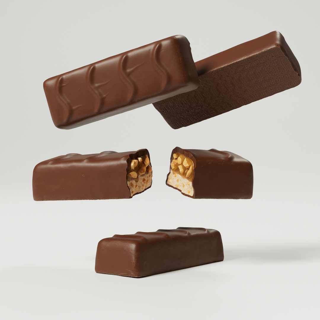 3D Snickers - Chocolate Bar - TurboSquid 1873592