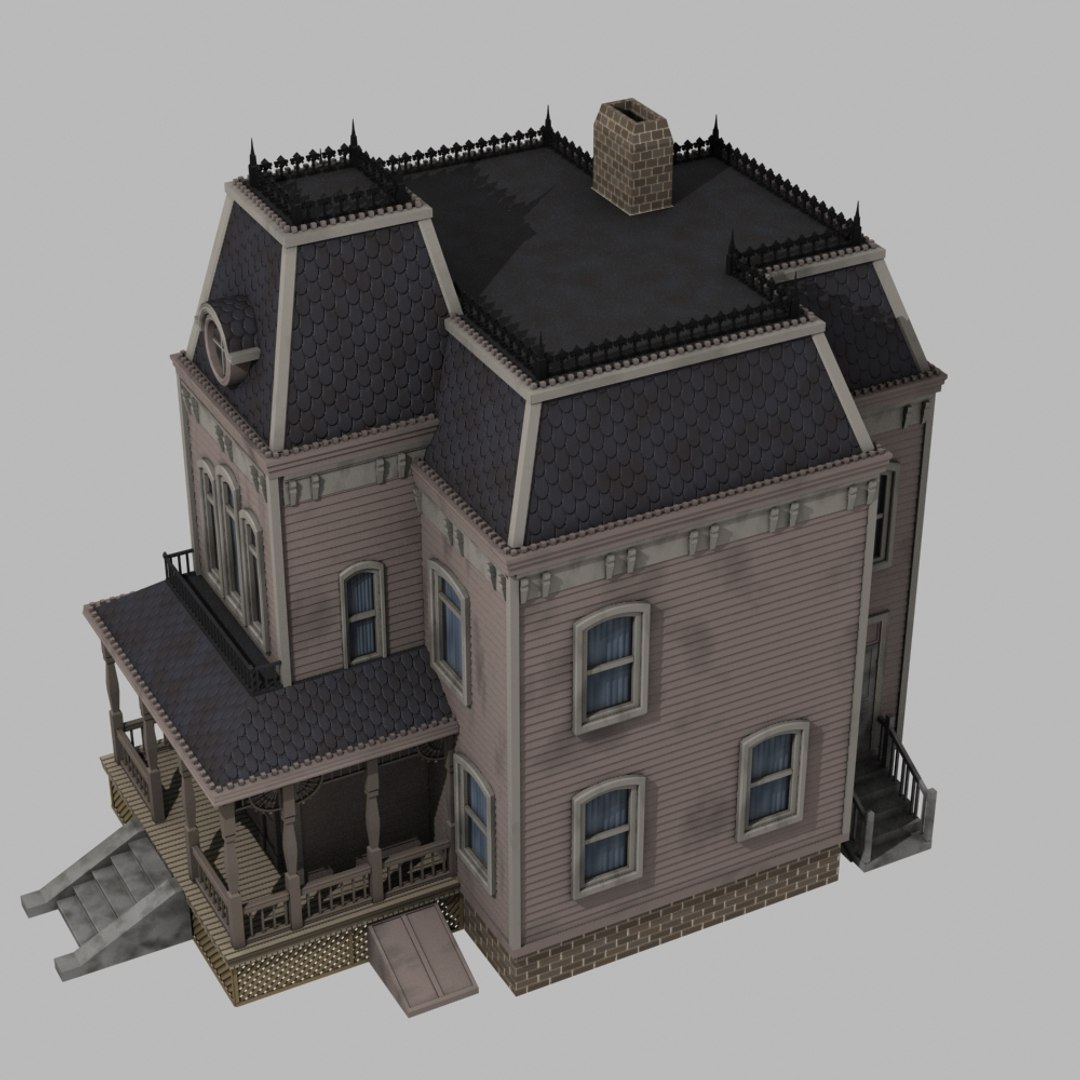 3d Model House Haunted