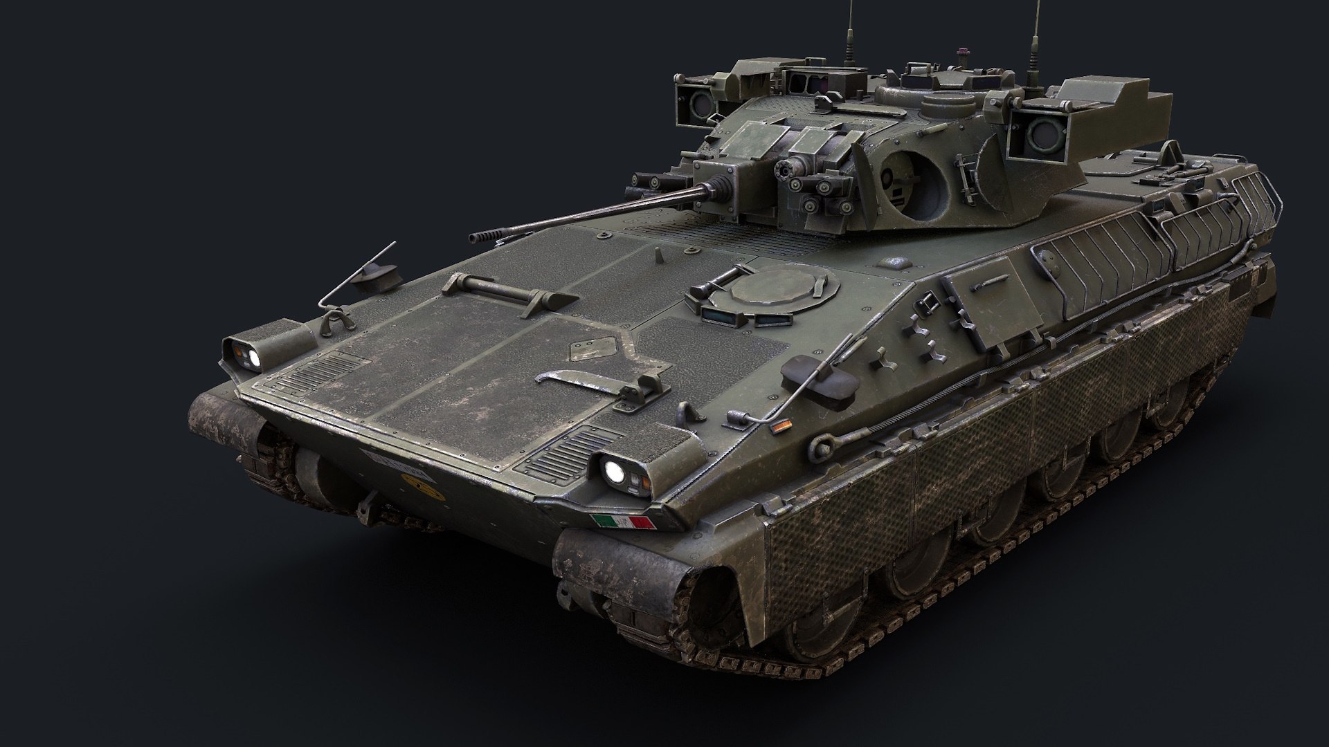 VCC-80 Dardo 3D Model - TurboSquid 2179003