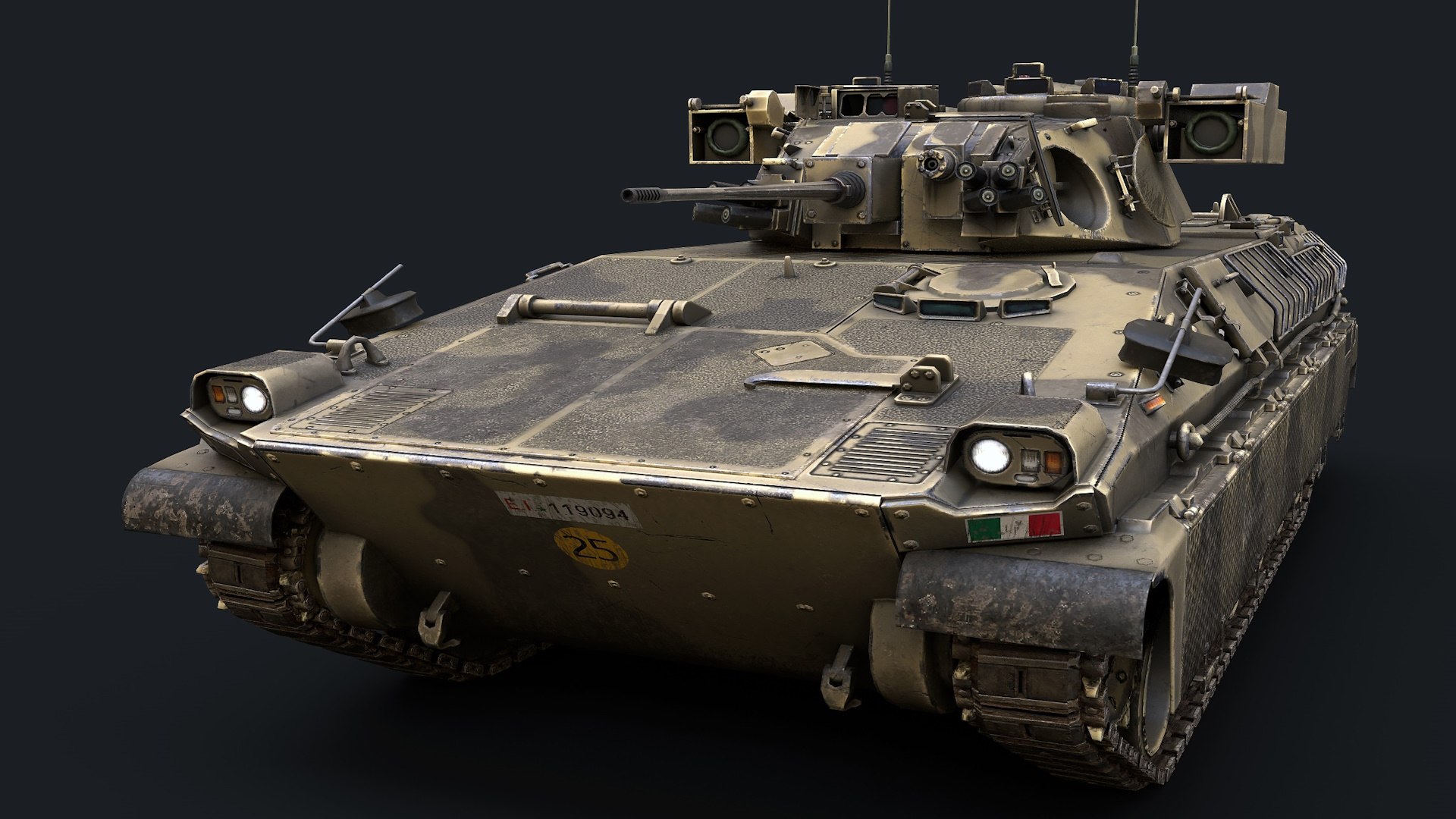 VCC-80 Dardo 3D Model - TurboSquid 2179003